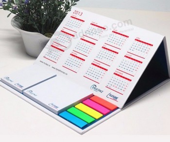 Hot Sale cheap custom sticky notes memo foldable desktop calendar ...