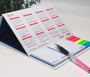 Hot Sale cheap custom sticky notes memo foldable desktop calendar ...