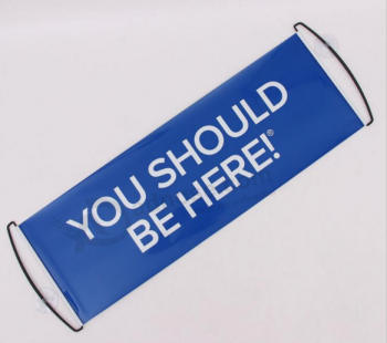 Custom Printed Hand Held Scrolling Banner Roll Up Banner - Buy Banners ...