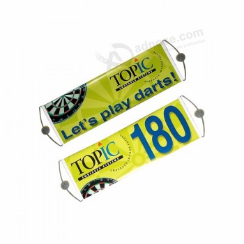 Custom Hand Held Scrolling Banner Retractable Fan Banner - Buy Product ...
